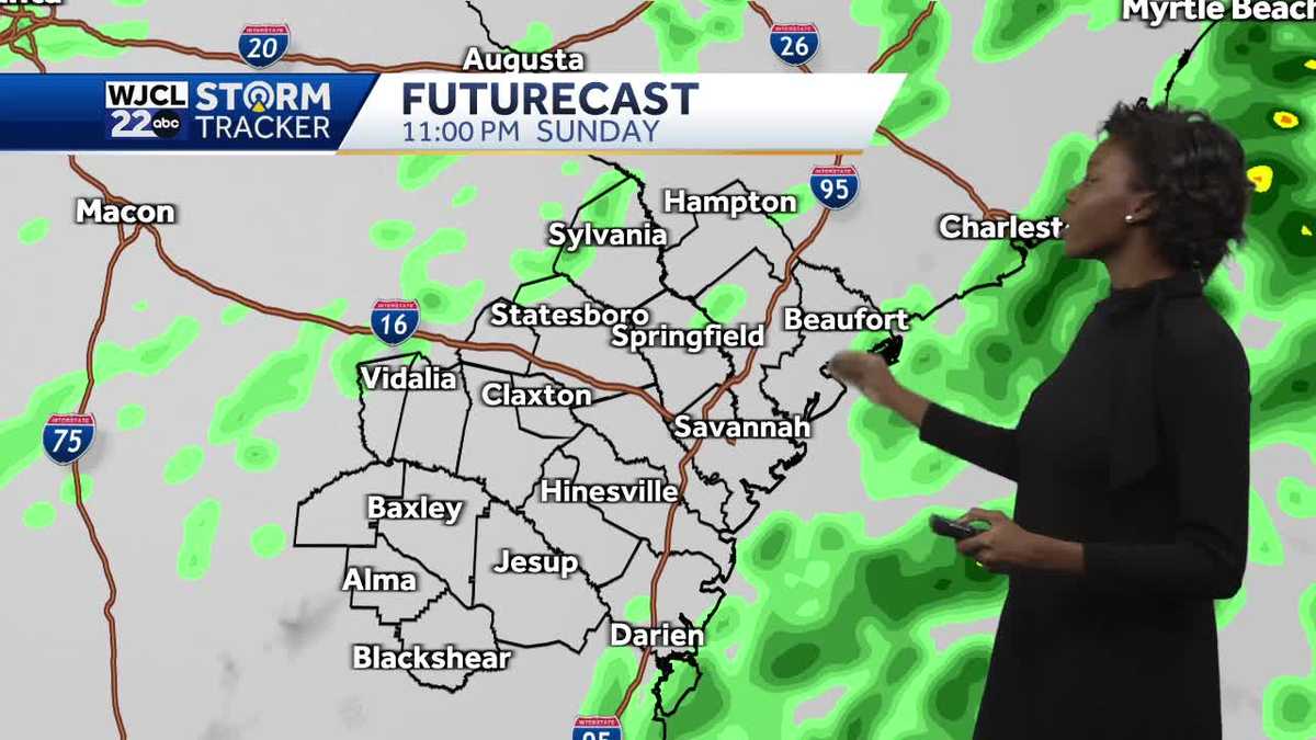 Rain clearing out with a mild work week ahead