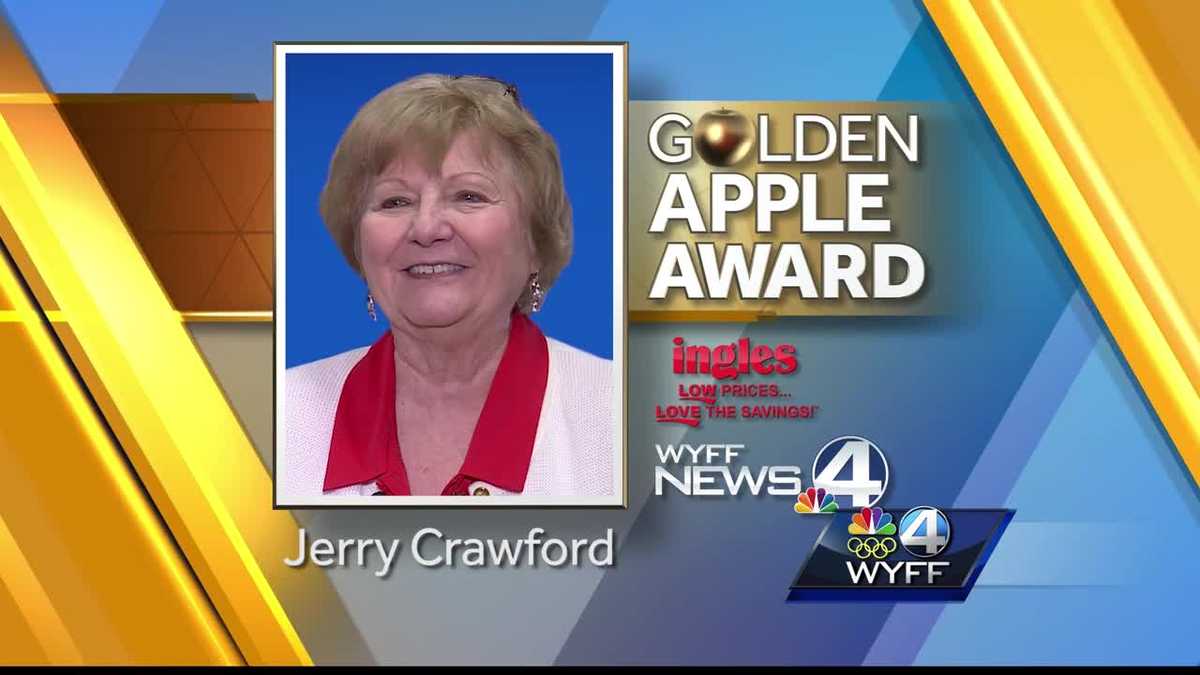 Jerry Crawford of Westview Middle School is this week's Golden Apple Winner