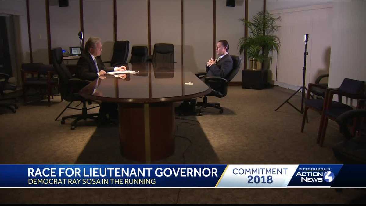 Race for Lieutenant Governor: Democrat Ray Sosa in the running