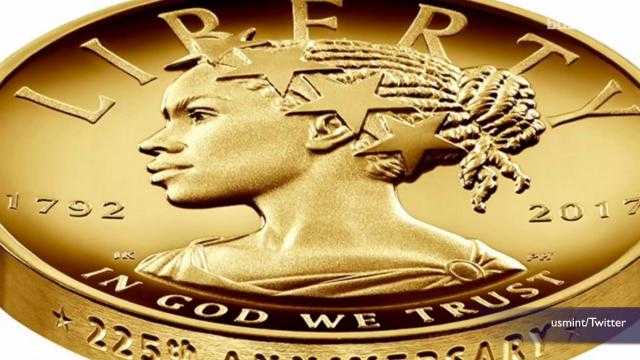 Lady Liberty portrayed as woman of color on new coin