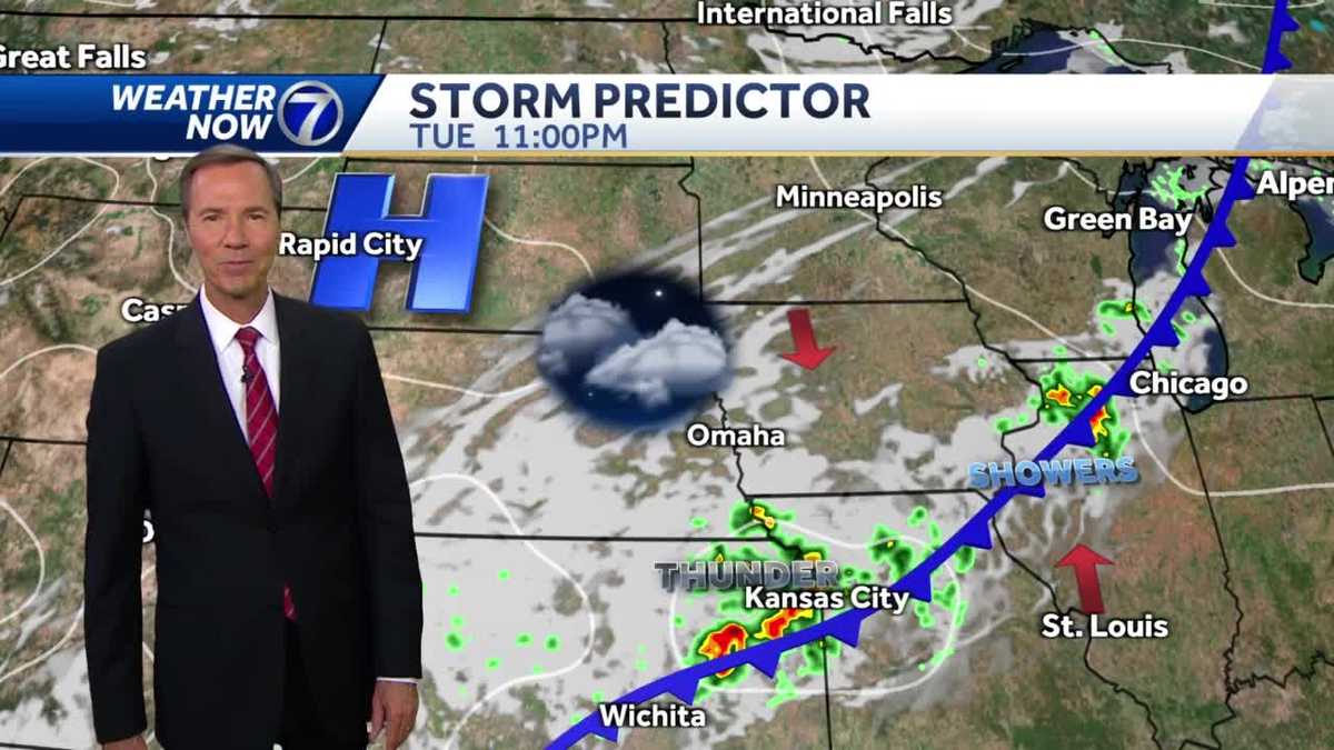 Tuesday night June 21 Omaha weather forecast. All quiet tonight