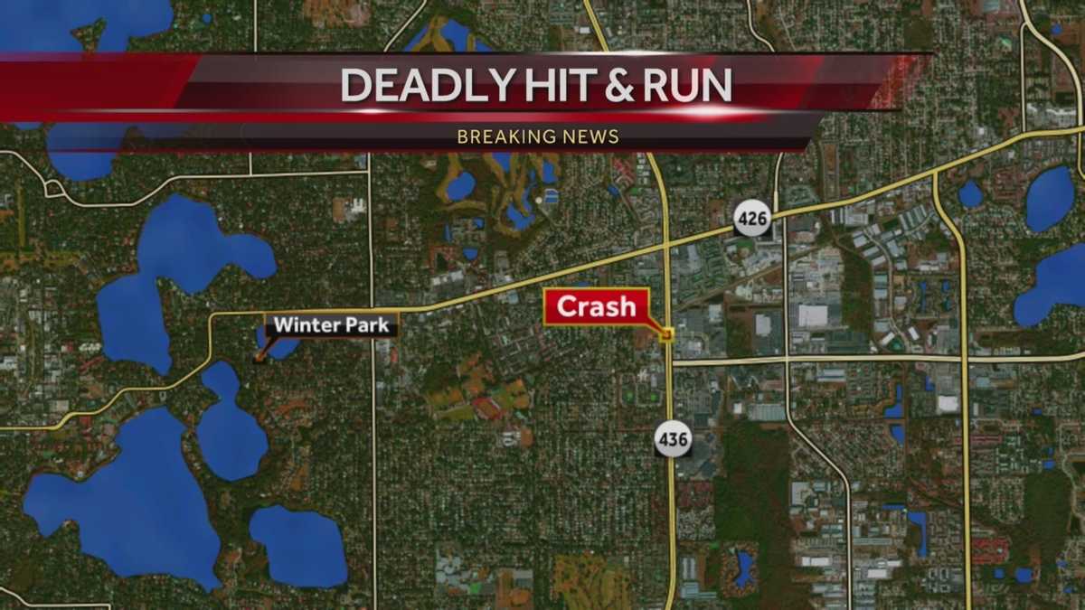 Driver sought in Winter Park fatal hit-and-run crash Driver sought in Winter Park fatal hit-and-run crash