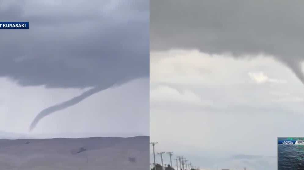 Funnel clouds surprise residents in California, NWS investigating