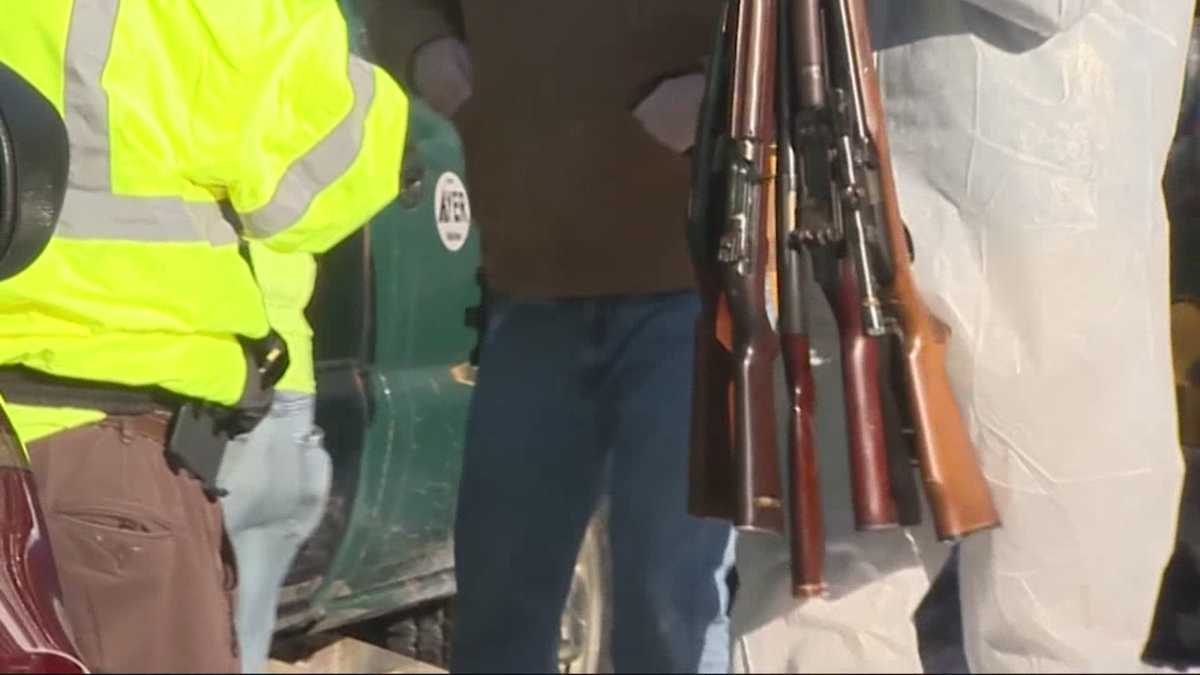 Large weapons cache removed from home