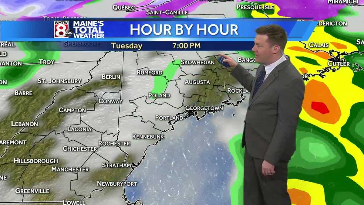 Snow today and an icy Tuesday morning