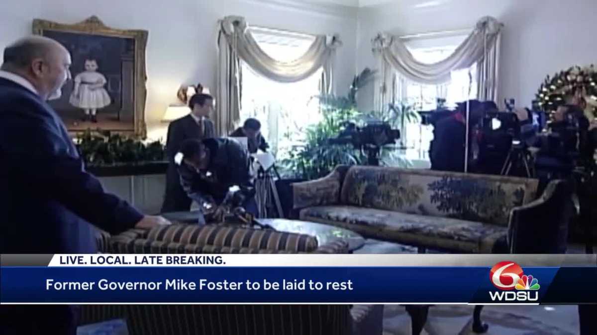 Former Louisiana Gov. Mike Foster laid to rest