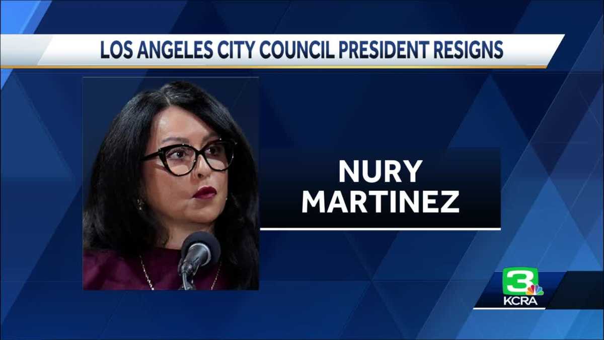 Los Angeles leader Nury Martinez resigns City Council seat