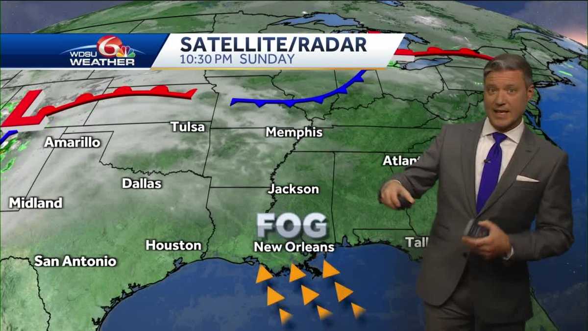 New Orleans fog forecast dense fog advisory