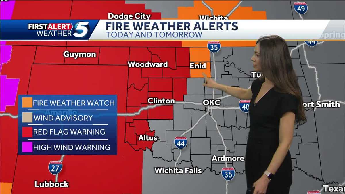FORECAST: Critical Fire Danger Today