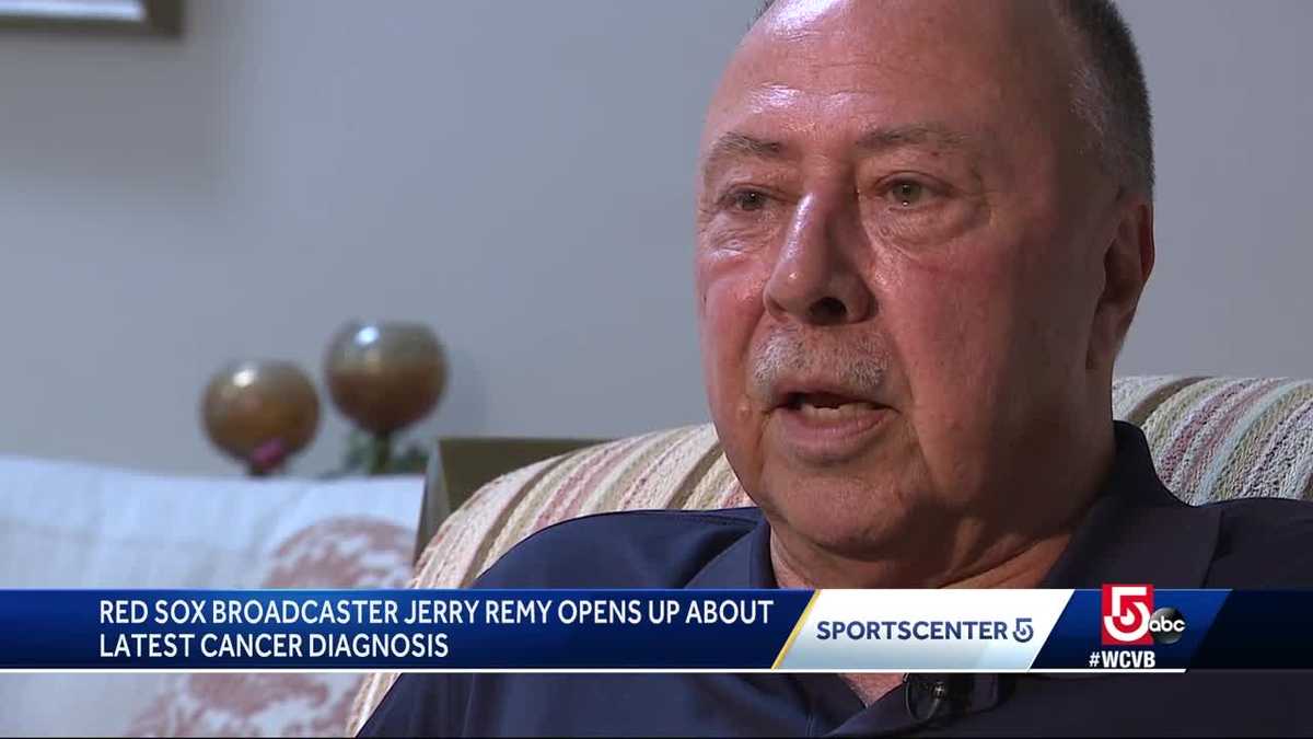 Red Sox broadcaster Jerry Remy opens up about latest cancer diagnosis