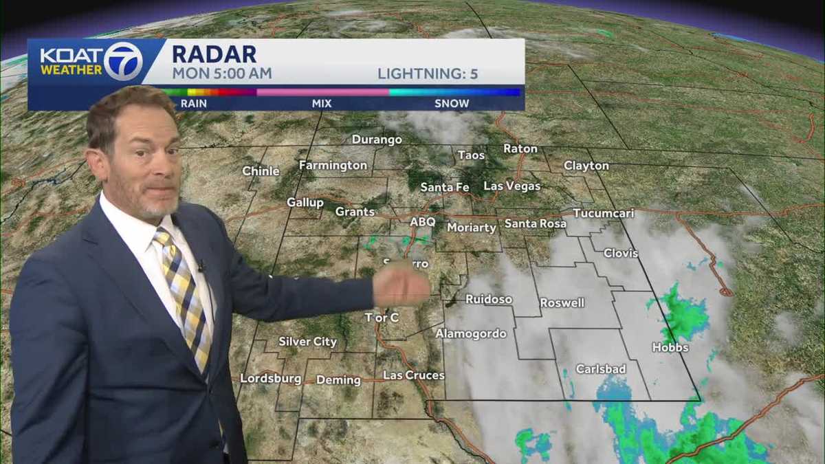 Chances of rain and storms continue today with Ruidoso under a flood ...