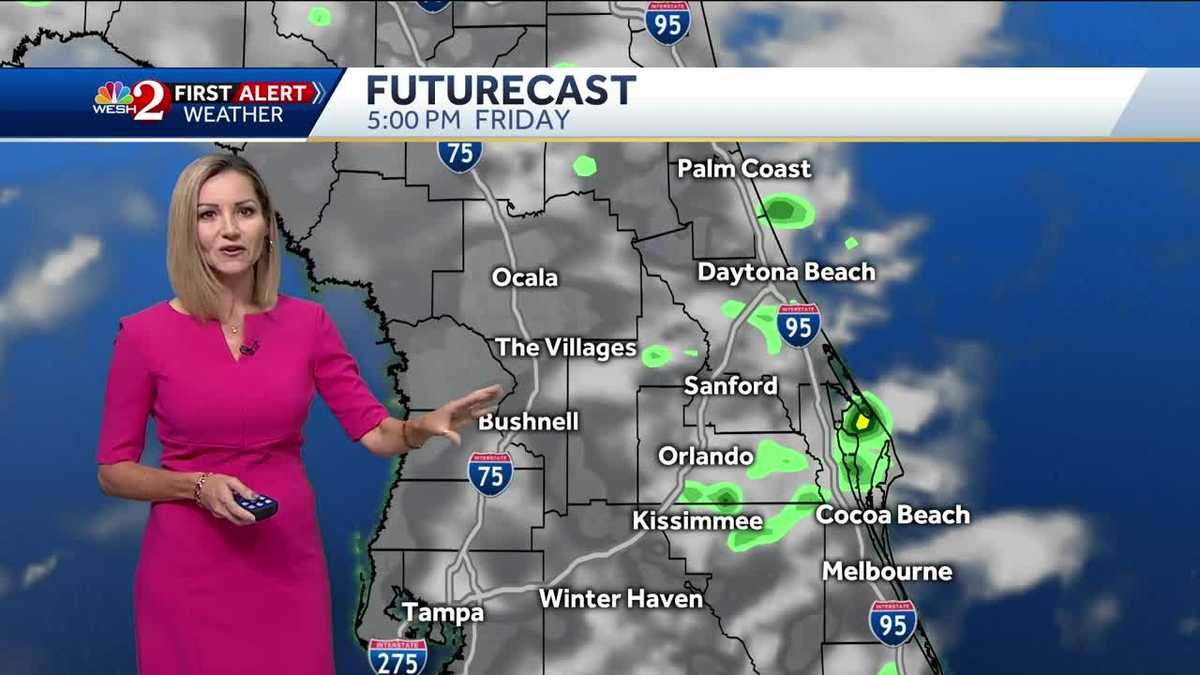 Hot and humid Friday in Central Florida