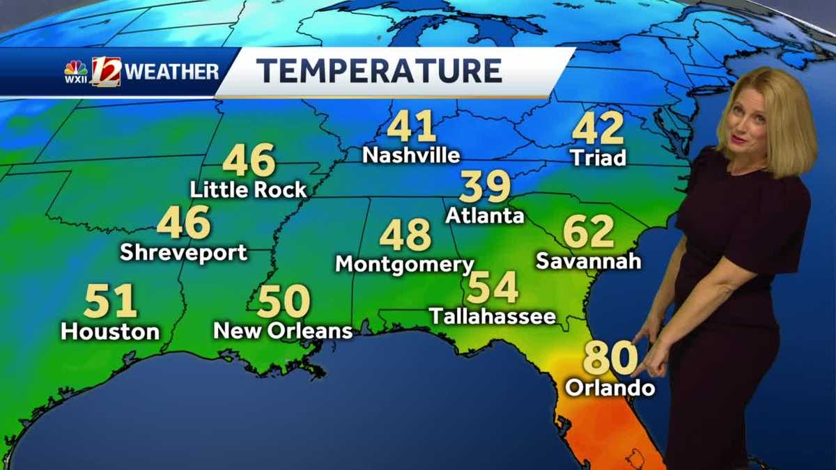 WATCH: A Brisk Wednesday Plus Much COLDER Temperatures!