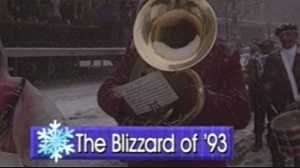 Blizzard of '93 turns St. Patrick's Day parade from green to white