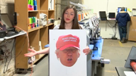 Cardboard cutouts of Donald Trump popular at Pa. store