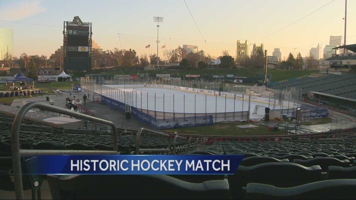 Raley Field prepares for history making hockey game