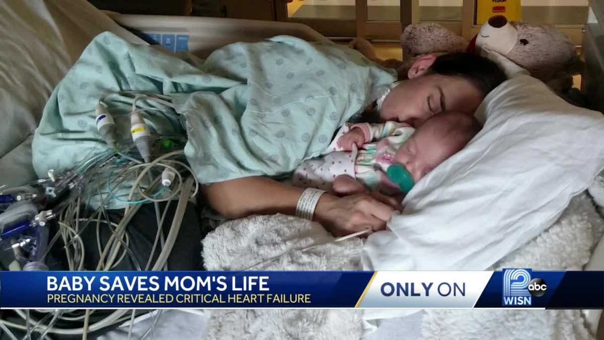 'She's a miracle': Baby saves mom's life