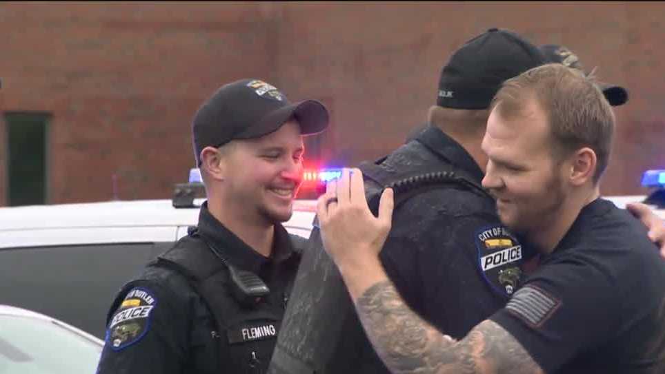 Butler police officer stabbed released from hospital