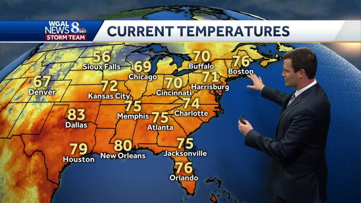 More 90s, storms in our future