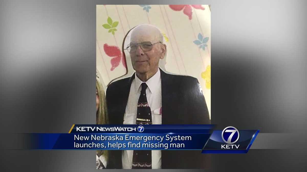New Nebraska emergency system launches, helps find missing man