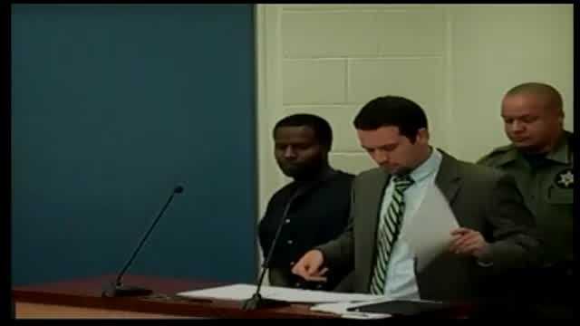 Raw video: Escaped inmate appears before judge