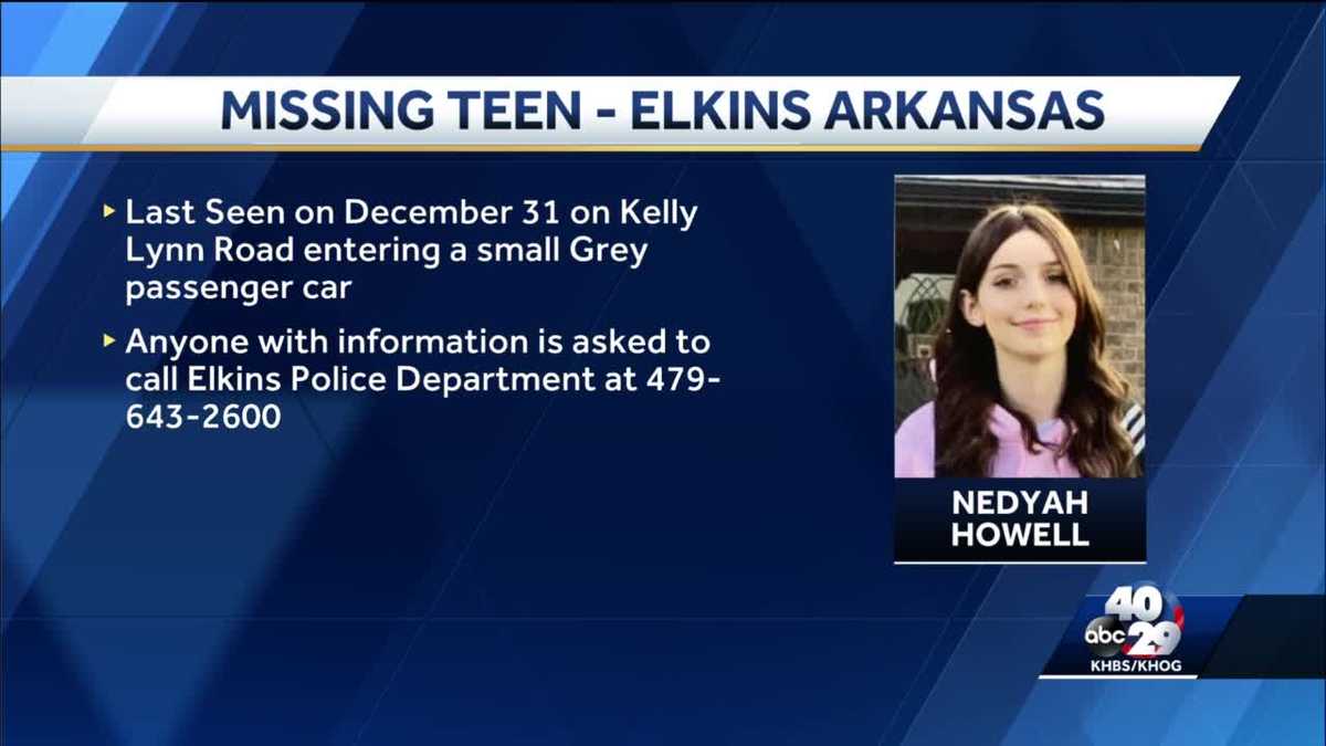 Elkins police need your help in locating missing teen
