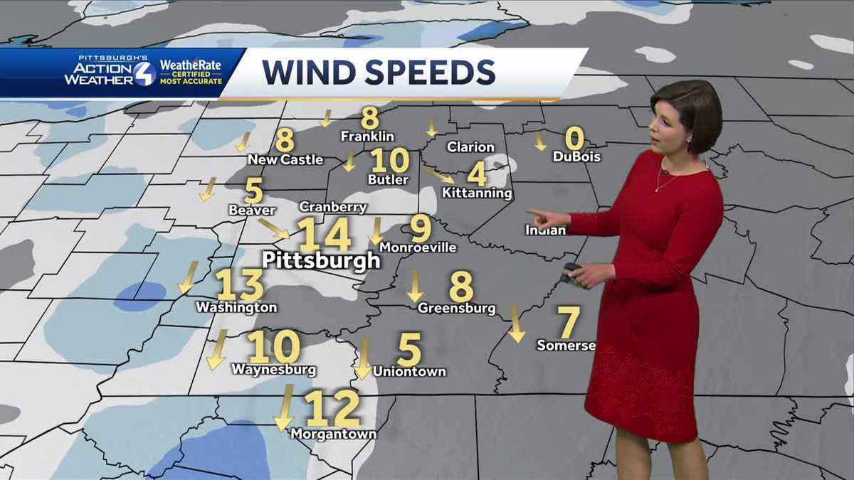 Clearing out, but staying chilly