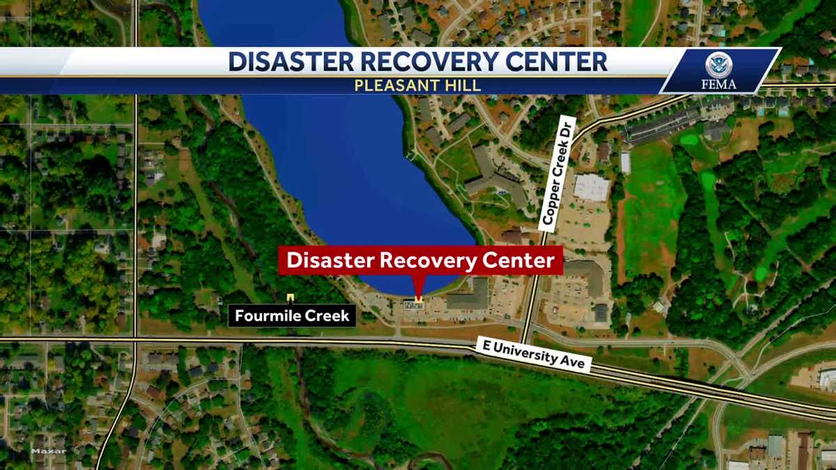 Iowa tornado recovery: FEMA sets up in Pleasant Hill