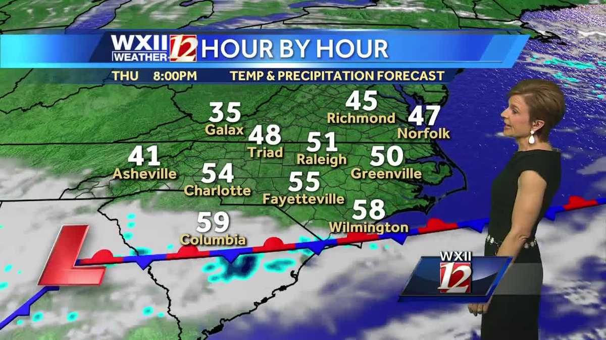 Cooler Thursday, chilly weekend ahead