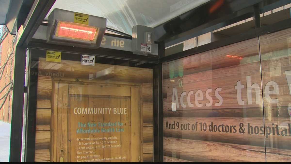 Highmark heats up chilly bus stops with warming stations