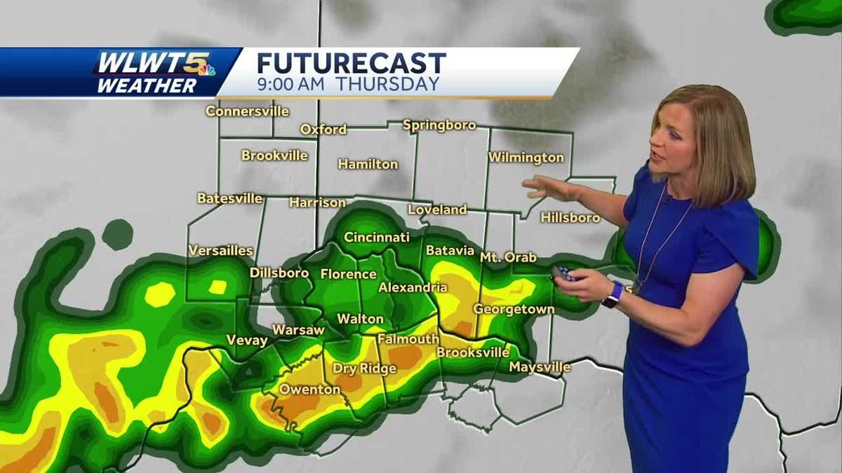 Storms Return Mid Morning