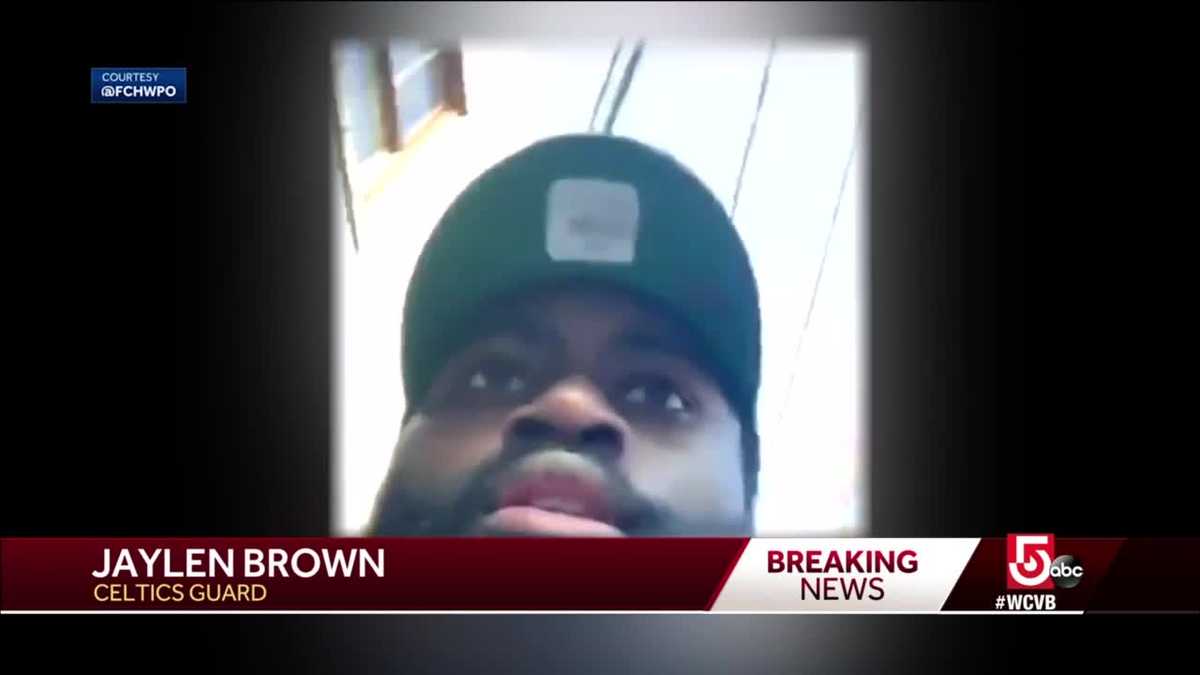 Celtics Jaylen Brown leads peaceful protest through hometown Atlanta