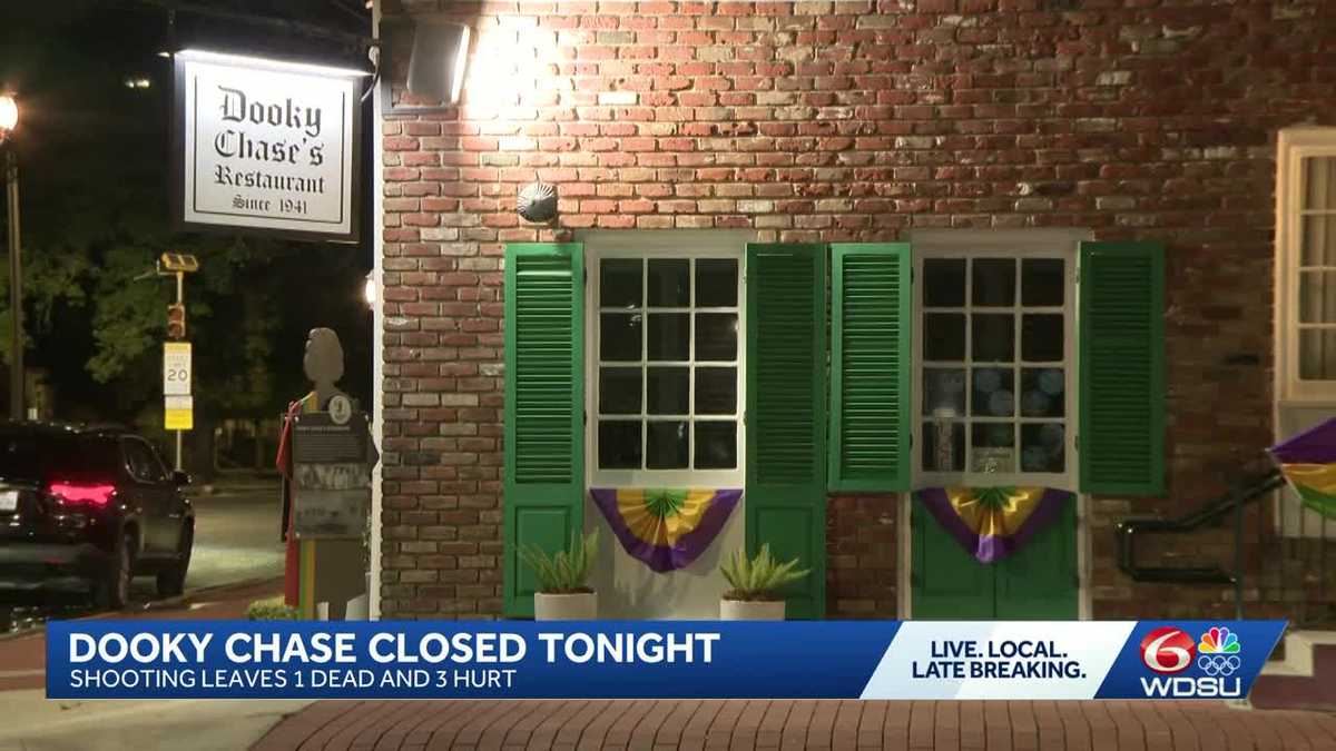 Dooky Chase Restaurant closed on Saturday after fatal shooting