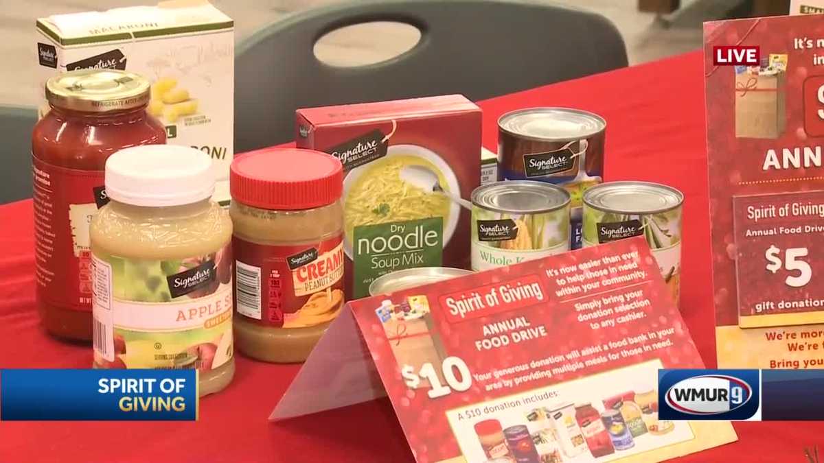Generosity of Granite Staters shown in annual food drive