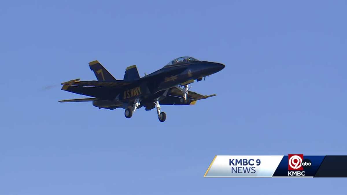 Navy's Blue Angels will be part of the 2023 Garmin KC Air Show Navy's Blue Angels will be part of the 2023 Garmin KC Air Show