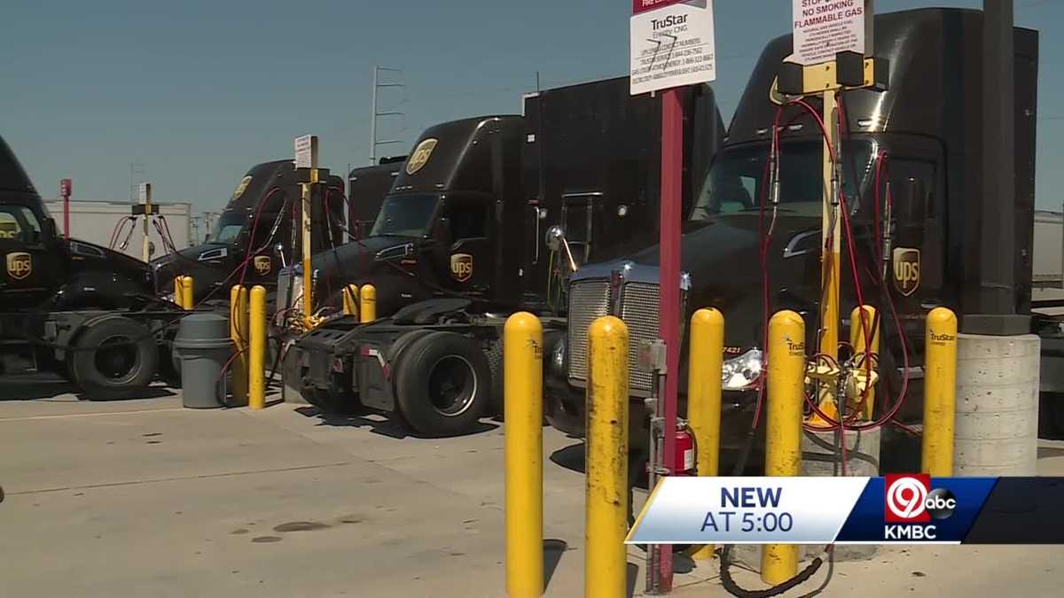Kansas City UPS trucks now run on natural gas