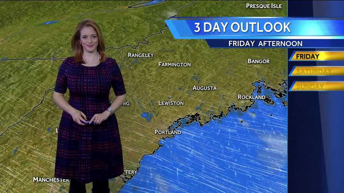 Mallory's Friday Afternoon Weather Forecast