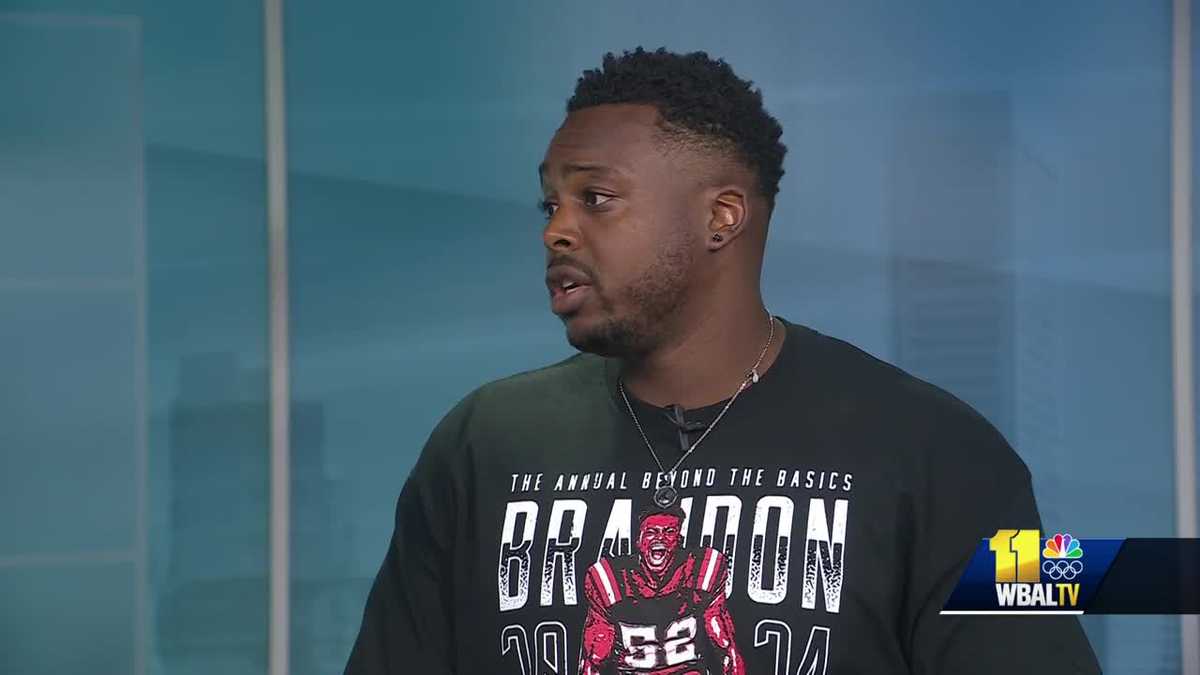 Former Raven Brandon Copeland's football camp returned Saturday