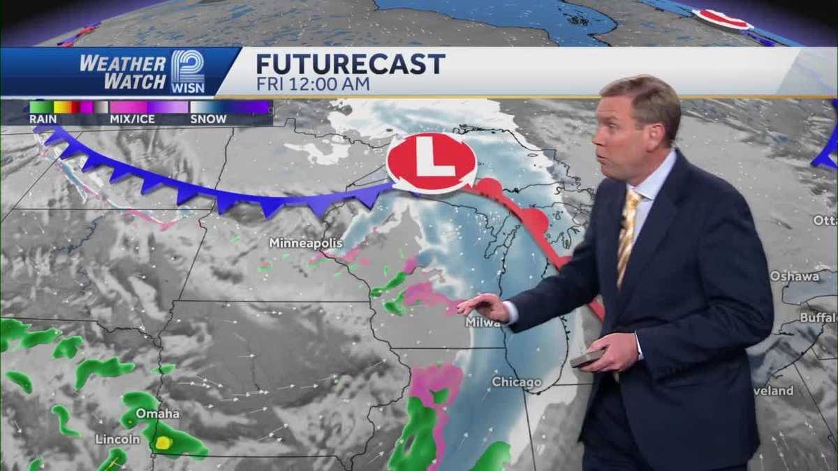 Weather: Mix First, Snow Later