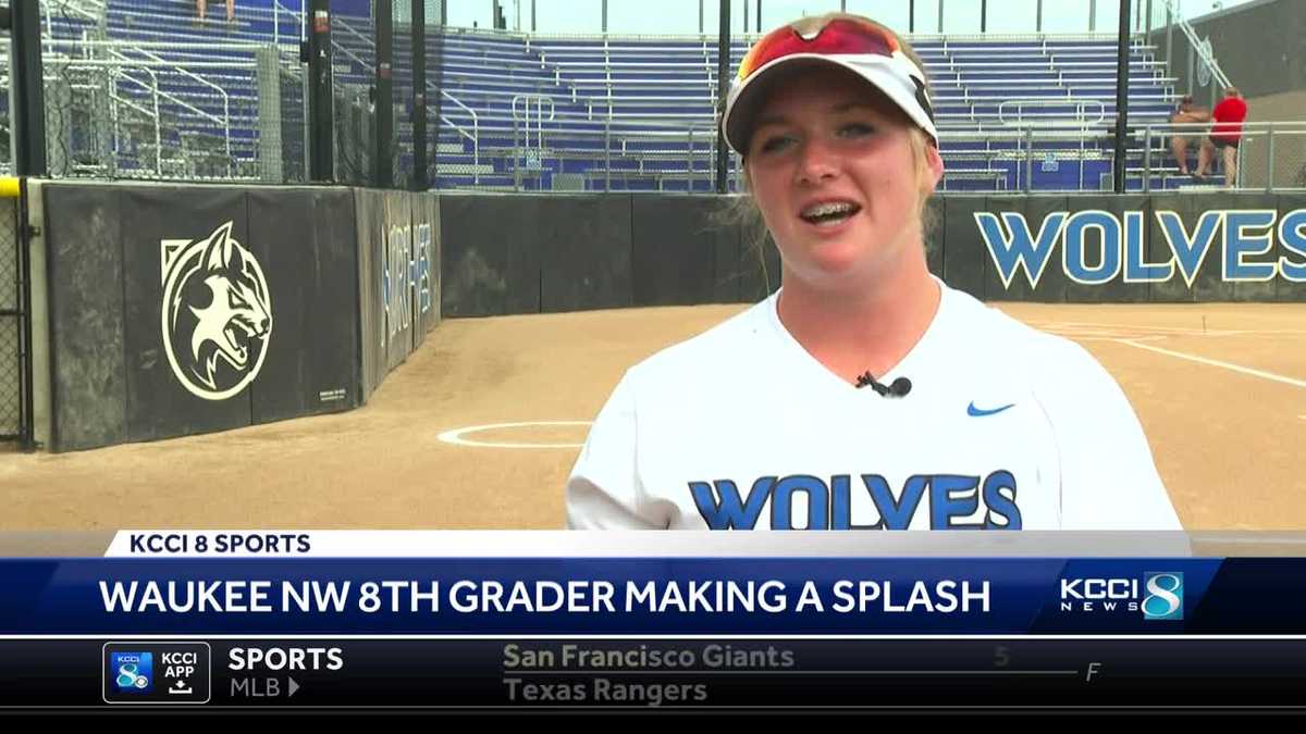 Age is just a number for 14-year-old softball star