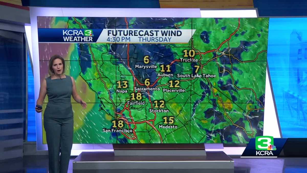 Temperatures go back up again Thursday