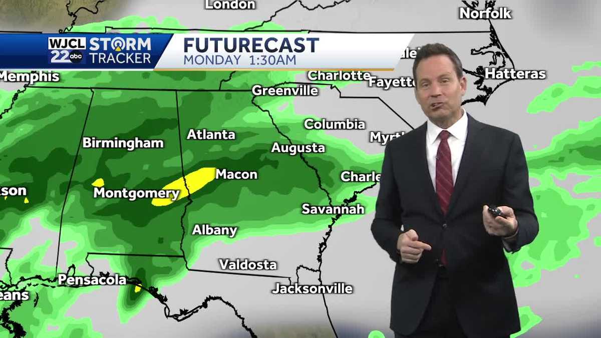 Savannah: Tracking rain chances in 10 day forecast