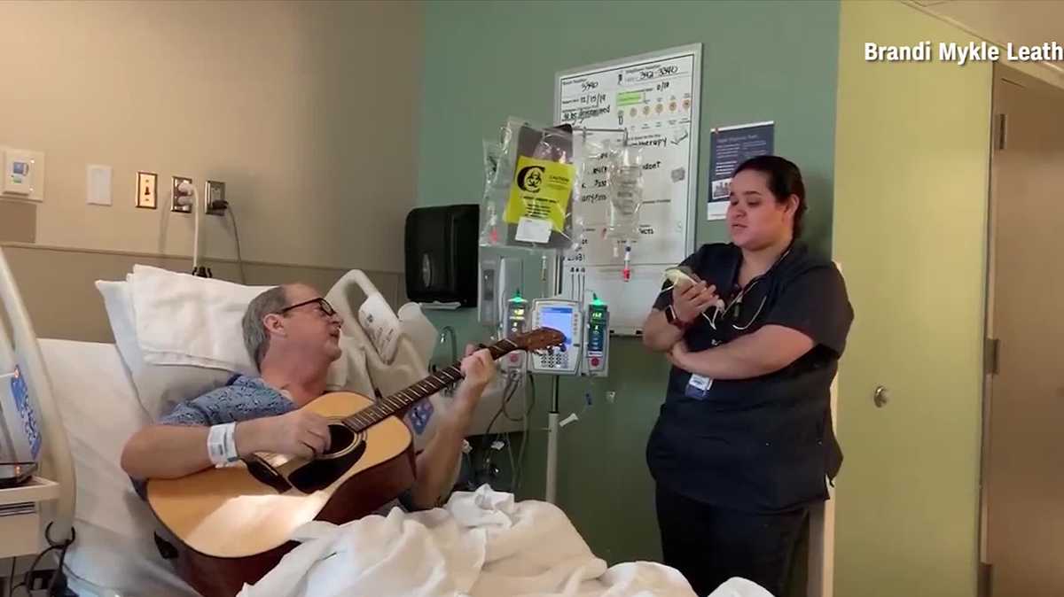 A Chemo Patient And His Nurse Go Viral Singing A Hospital Room