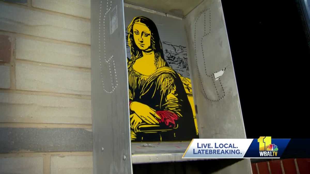 Salt box artist uses another medium to beautify Baltimore
