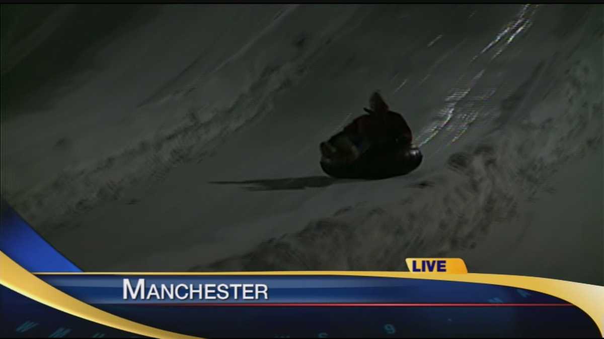 Josh Judge snow tubes at McIntyre