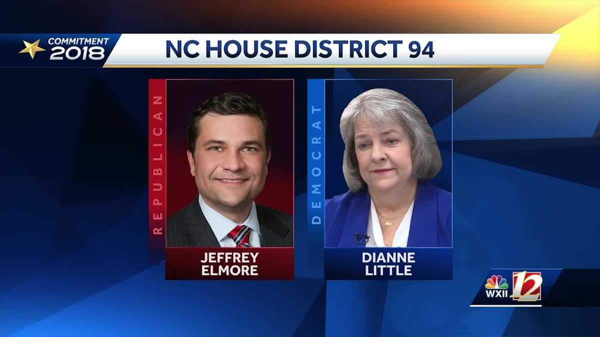 NC House dist 94... Jeff Elmore vs. Dianne Little.
