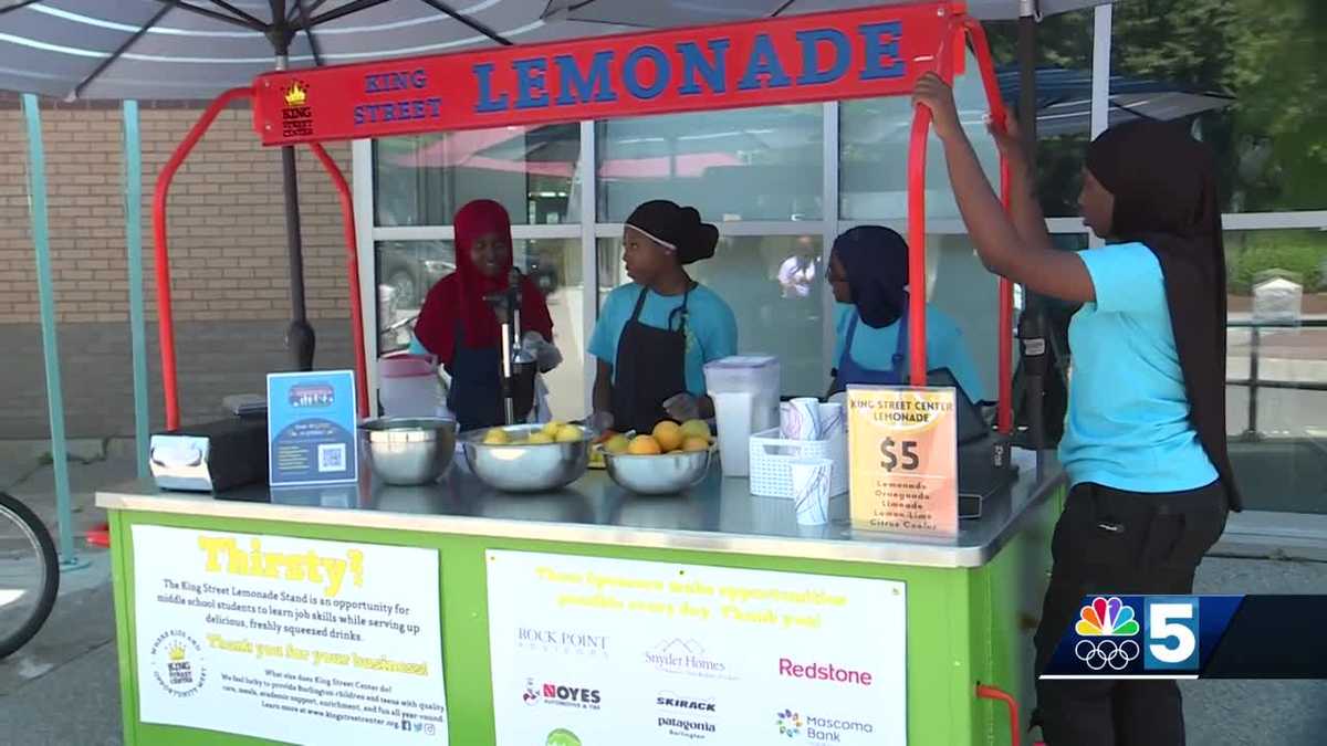 King Street Center kid-run lemonade stand opens outside Echo Center