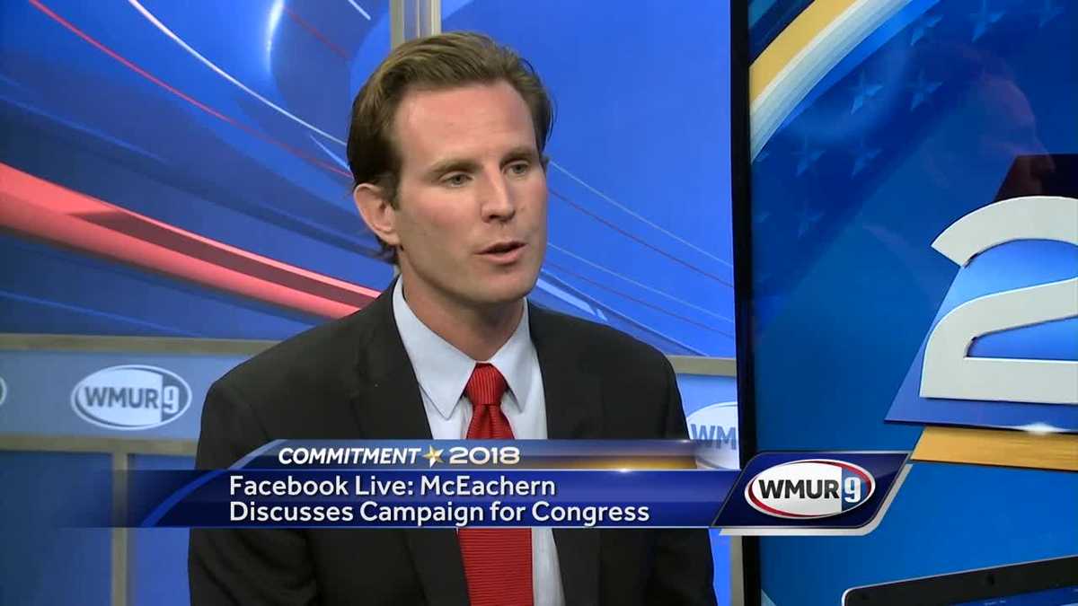 McEachern answers questions from Facebook users