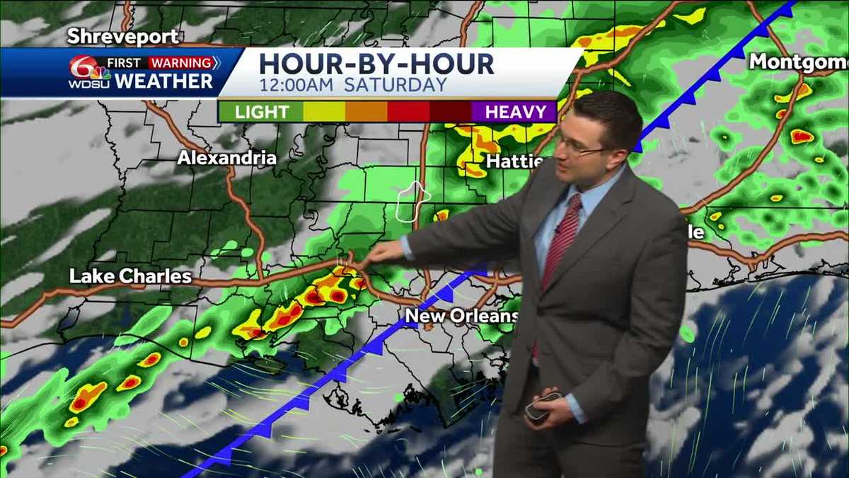 Strong storms likely again Friday night