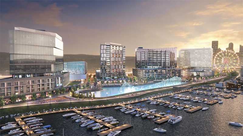 Man-made lagoon that can convert to ice rink planned for North Side ...